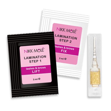 Kit For Laminating Eyebrows And Eyelashes Nikk Mole Perfect Lamination