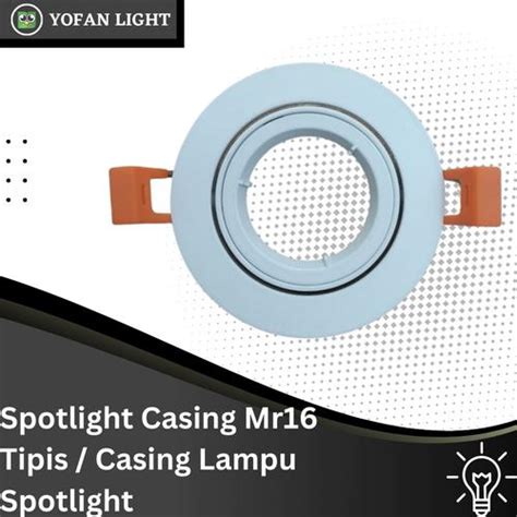 Jual Casing Spotlight Mr16 Tipis Casing Lampu Spotlight Kota Medan