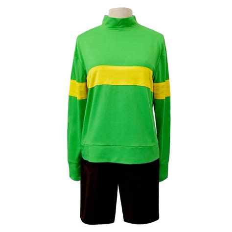 Undertale Chara Game Green Cosplay Costume Suit Cosplaysky Ca