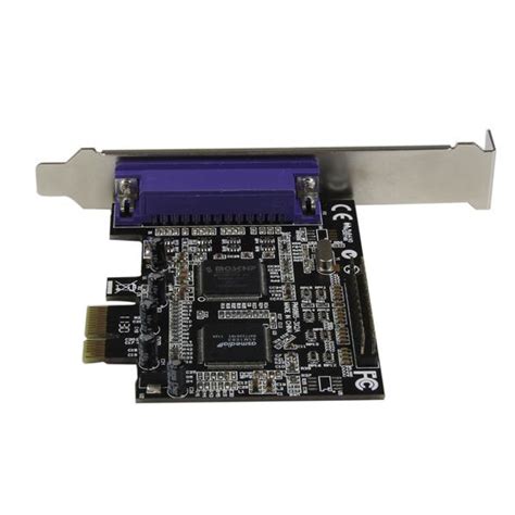 StarTech Com Port PCI Express PCI E Parallel Adapter Card IEEE With Low Profile