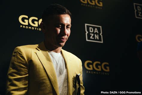 Ggg I Want That Fight Against Canelo