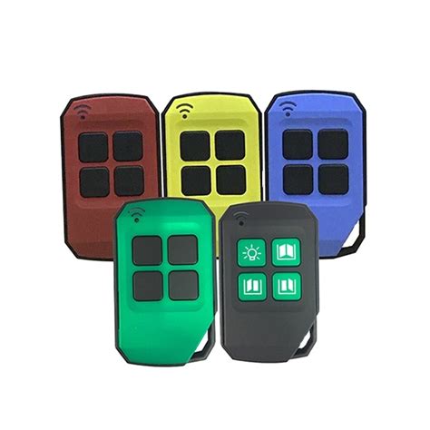 rolling code and fixed code 433 mhz remote controls for doors garage