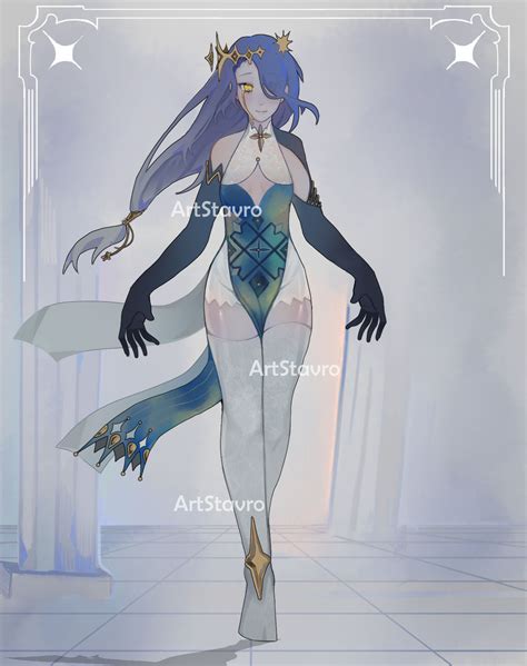 Open Blue Nymph Adopt By Stavroart On Deviantart