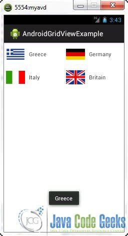 Android GridView Example