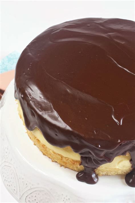 Grandma S Boston Cream Pie Recipe Cake Pudding Chocolate That S All You