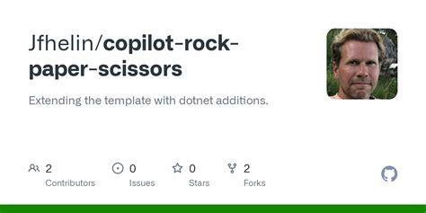github jfhelin copilot rock paper scissors extending the template