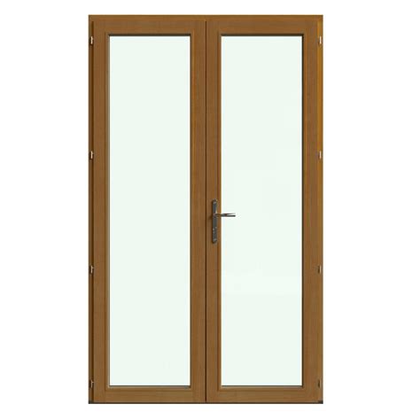 Porte Fenêtre Bois H205 X L120 Cm Ouvrant à La Française 2 Vantaux