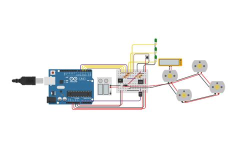 Circuit Design Arduino Fan Controller Tinkercad