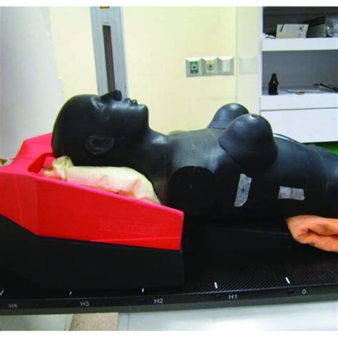 Female Rando ® Human Phantom With Tilted Wedge Immobilization Devices Download Scientific