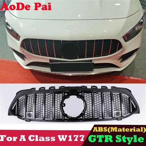 W177 V177 A180 A200 Gt Honeycomb Bumper Grille For Mercedes Benz A