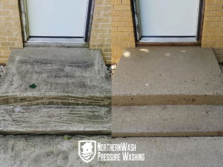 Concrete Wash Pressure Washing Driveway Patio Sidewalk Garage