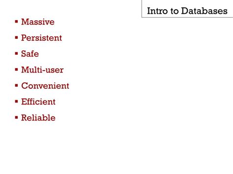 ppt 2141 intro to databases powerpoint presentation free download