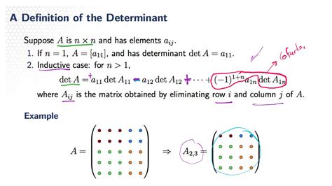 7 Determinants And Eigenvalues Determinants Pdf