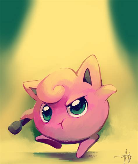Book Girl Art Of The Day Jigglypuff