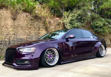 Audi A4 B8 2009 To 2015 Sedan Fender Flares Type 2 A4b8t2fs