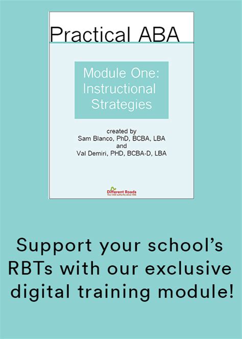 Practical Aba Instructional Strategies Digital Download Instructional Strategies Job