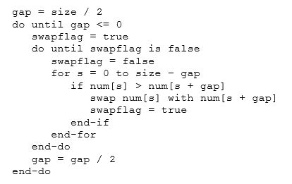Java How To Swap Array Elements And Use ToString To Output Each Swap Of Shell Sort Stack