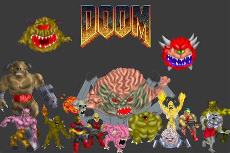 Doom Monsters By Phobos Romulus On Deviantart