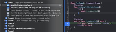 swiftui unstructured task not inheriting execution context stack