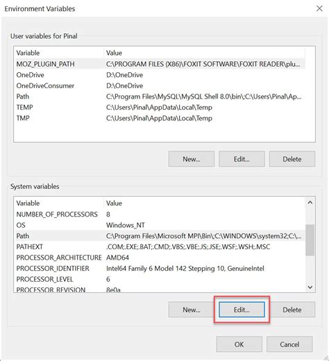 sql server add folder paths to the windows path variable for easy