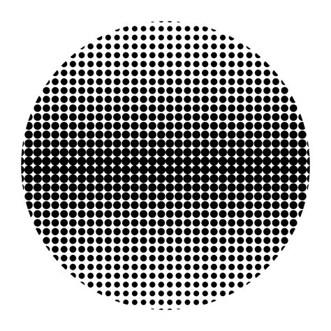 Circle Texture Halftone Vector Pattern 28132384 Vector Art At Vecteezy