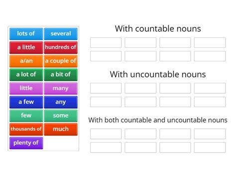Quantifiers Group Sort