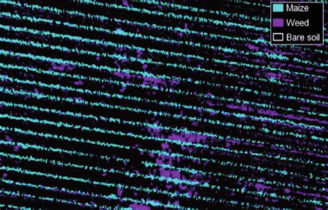 partial view of the outputs of the object based image analysis obia