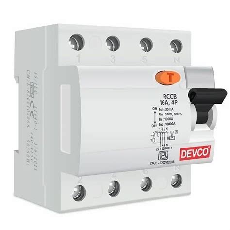 Rccb Fp 16a 30ma At Rs 1299 Piece Light Distribution Panels In