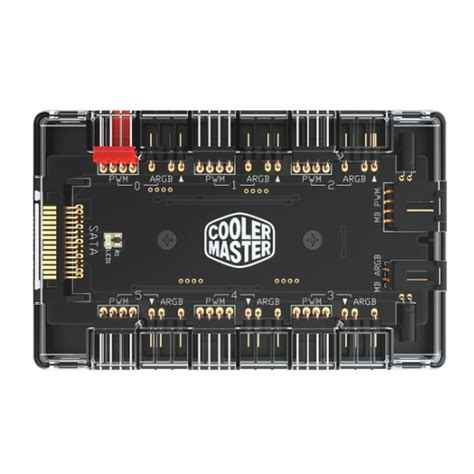 controlador cooler master masterfan argb pwm hub knasta chile