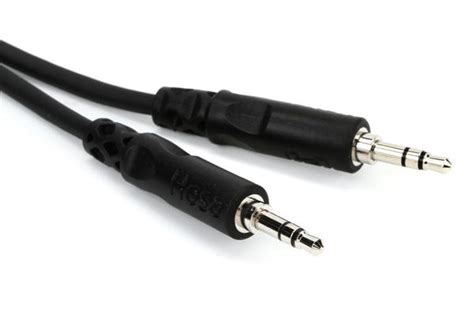 Hosa Cmm 110 Stereo Interconnect Cable 35mm Trs Male To 35mm Trs Mal