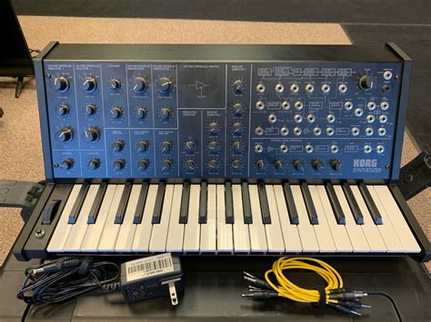 MATRIXSYNTH Korg MS 20 Mini Analog Monophonic Synth SN 026452 W SKB Hard Case