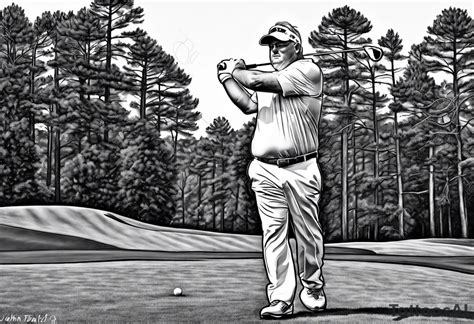 PGA Golfer John Daly Wearing The Infinity Gauntlet On One Hand And Holding A Putter On The Other