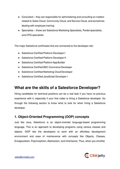Ppt Decoding The Salesforce Developer Demand What To Look For And How