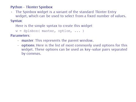 18 Python GUI Programming Tkinter Ppt Download