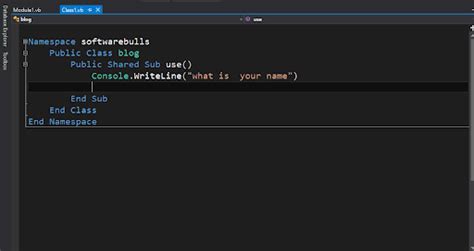 Write A Program Using User Defined And Existing Namespace In