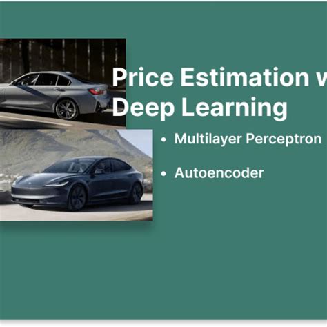 A Simple Introduction To Multilayer Perceptron And Autoencoder For Estimating Used Car Prices