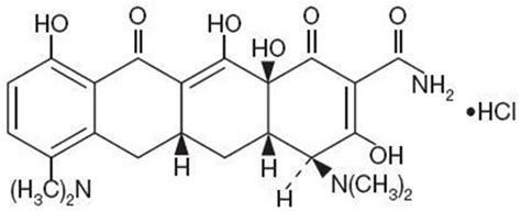 Minocycline Hydrochloride Tablets Usp Rx Only