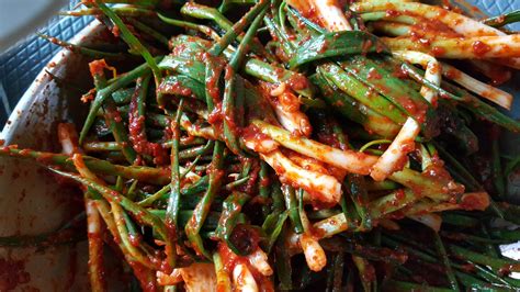 봄김치 쪽파김치 맛있게 담아요