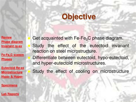 Ppt Interactive Meng 426 Lab Tutorials Experiment 4 Eutectoid