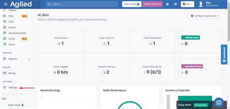 How To Change Invoice Template Agiled Knowledge Base