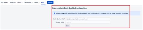 Browserstack Code Quality Jira Plugin Code Quality Docs