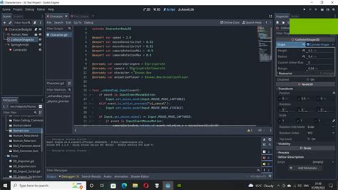 Getting Back To Godot 4 My First Try At 3rd Person Character Controller Rgodot