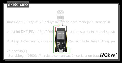Ejercicio 1 Sensor Dht Humedad Temperatura Wokwi Esp32 Stm32