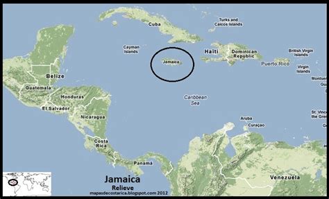 Mapas De Jamaica America