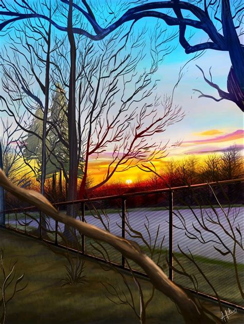 Ankita Singh On Linkedin 30dayschallenge Digitalart Photoshop Sunset Conceptart