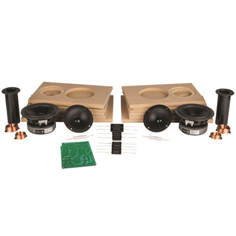 C Note Mt Bookshelf Speaker Kit Pair With Knock Down Cabinets