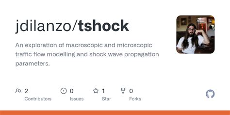 Github Jdilanzotshock An Exploration Of Macroscopic And Microscopic Traffic Flow Modelling