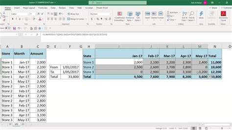 sumproduct microsoft excel tutorial nepali video 13 youtube