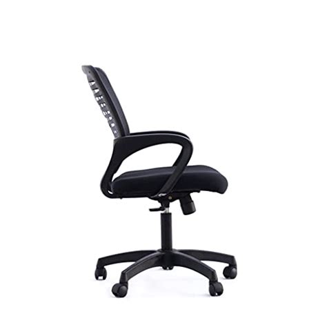 Lad Workspaces® Piccolo Medium Back Ergonomic Chair Fiber Base For