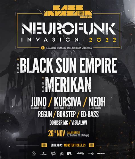 Neurofunk Invasion Sala De Conciertos Paris 15